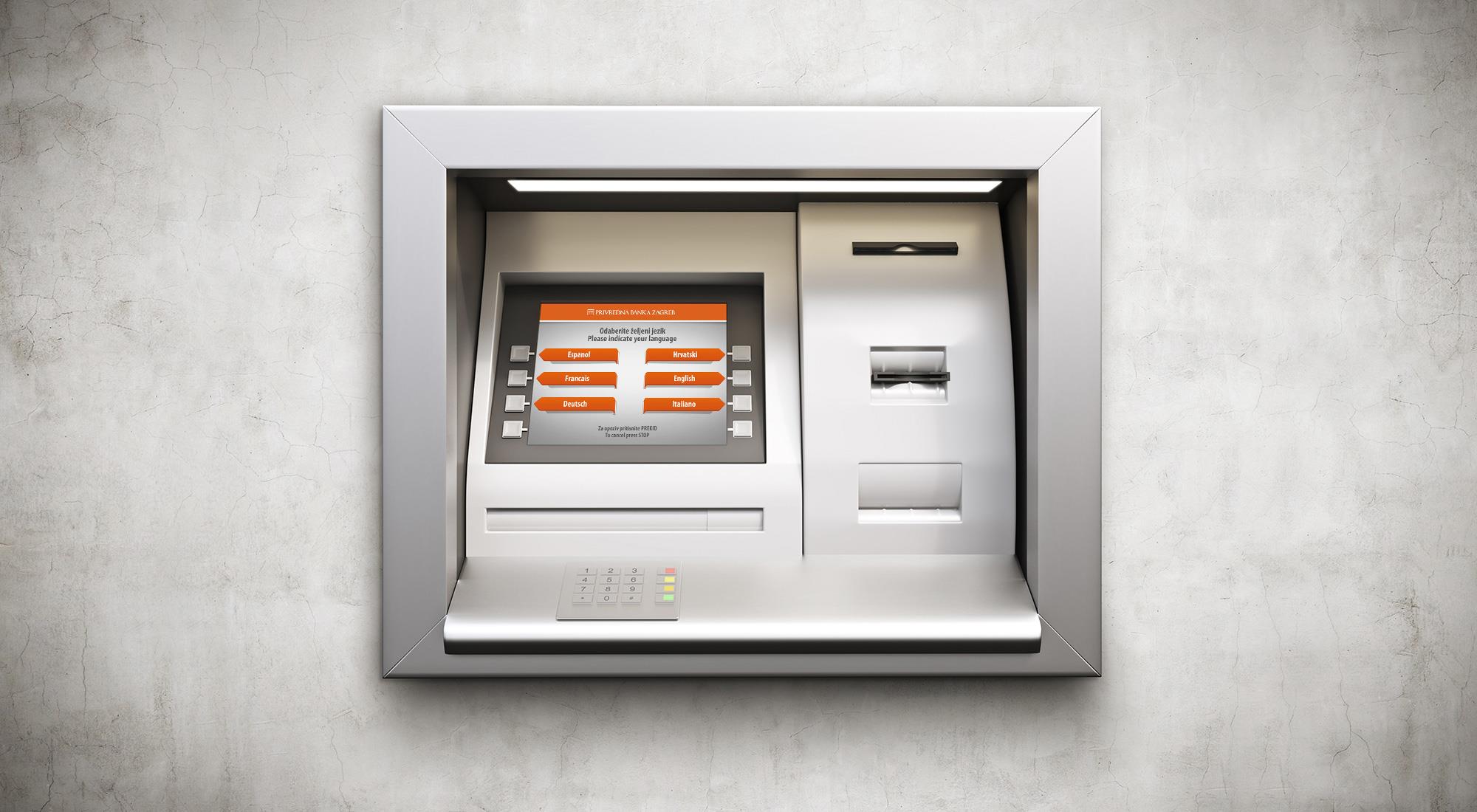 UX dizajn sučelja bankomata PBZ - THE BIG IDEA LAB